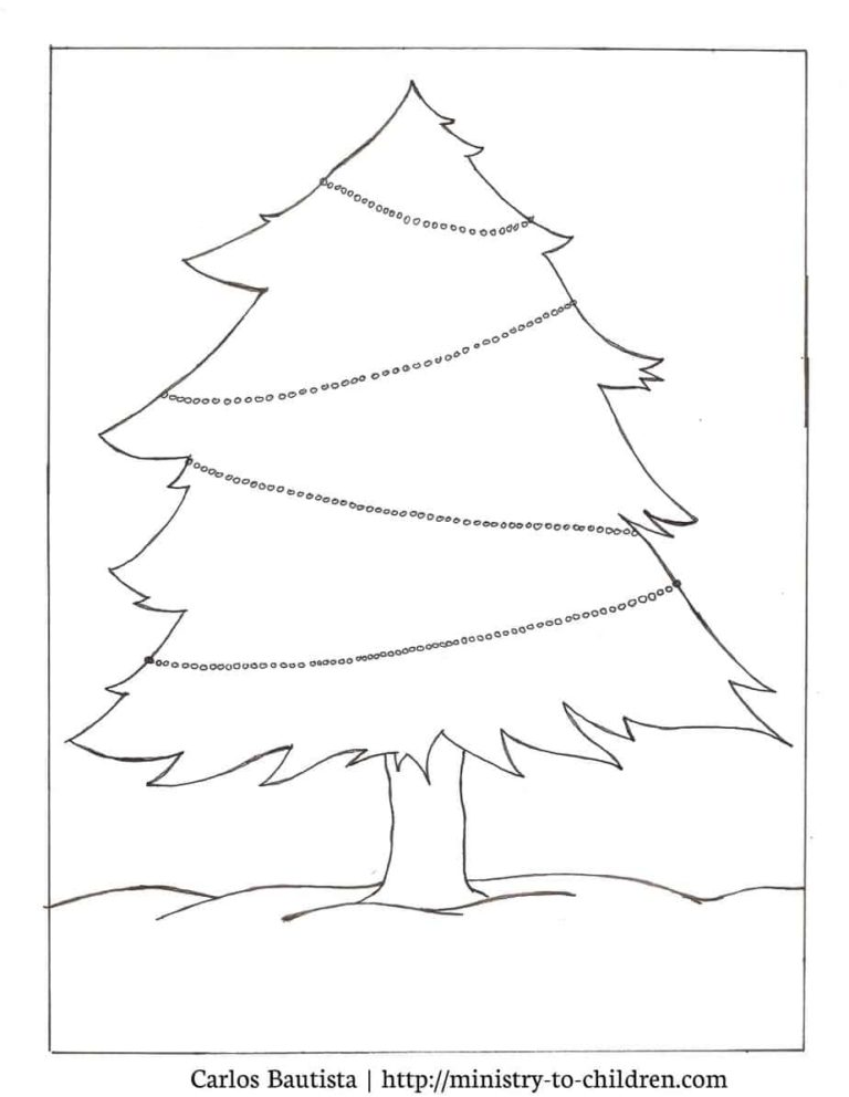 Christmas Coloring Pages for Kids (100% FREE) Easy Printable PDF
