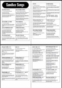 30 Preschool Bible Memory Songs