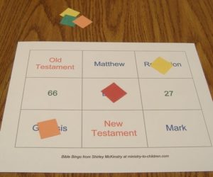 "Books of the Bible" Bingo Review Game - Ministry To Children