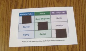 "Names for God" Bingo Review Game - Ministry To Children