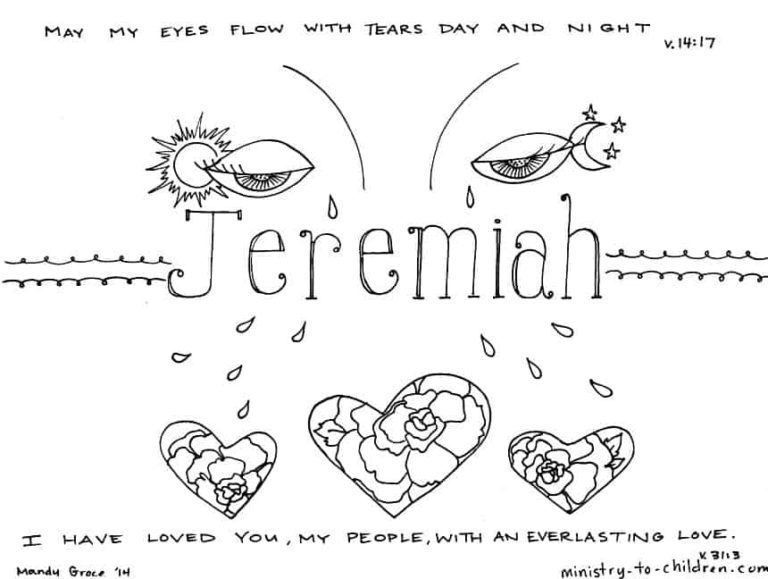 Sunday School Lesson (Jeremiah 1:4-10) God Wants to Use You
