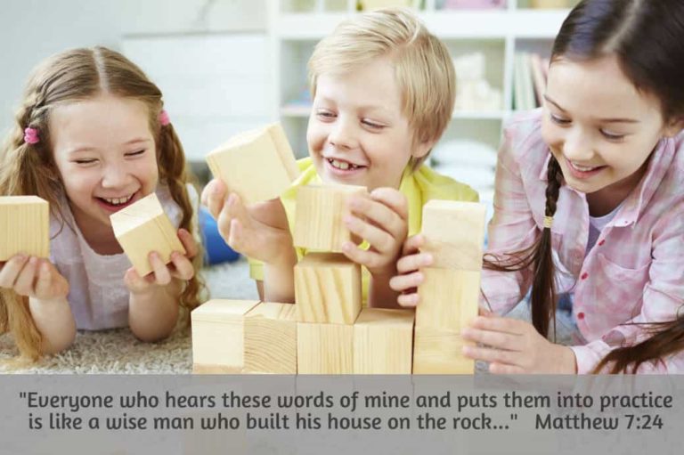 Bible Lesson: Building Your Life on the Solid Rock of Jesus (Matthew 7: ...