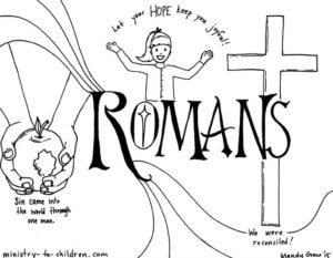 "Romans" Bible Book Coloring Page - Ministry To Children