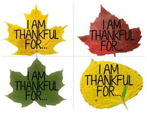 "I Am Thankful" Leaf Craft for Thanksgiving Sunday School - Ministry To ...