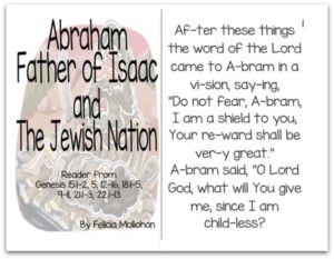 "Abraham, Father of Isaac & the Jewish Nation" Bible Story Booklet ...