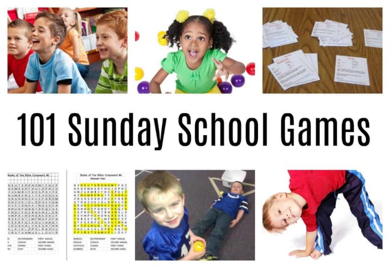 101 Sunday School Games for Kids | Bible Games and Activities for ...