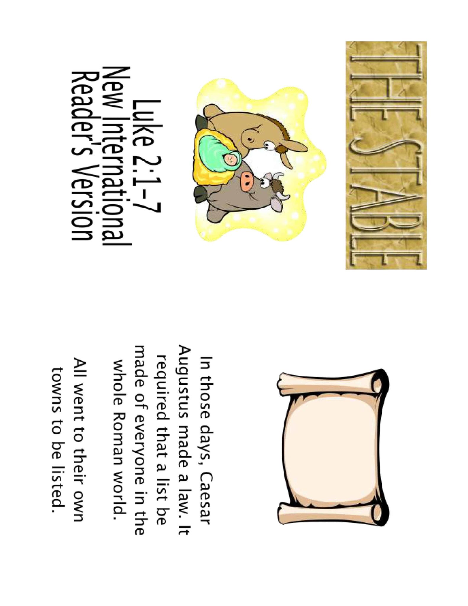 Story of Christmas (Printable PDF) Storybook about Jesus Birth ...