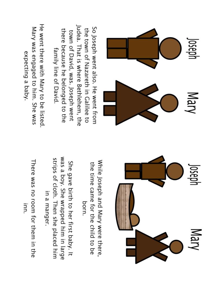 Story of Christmas (Printable PDF) Storybook about Jesus Birth ...