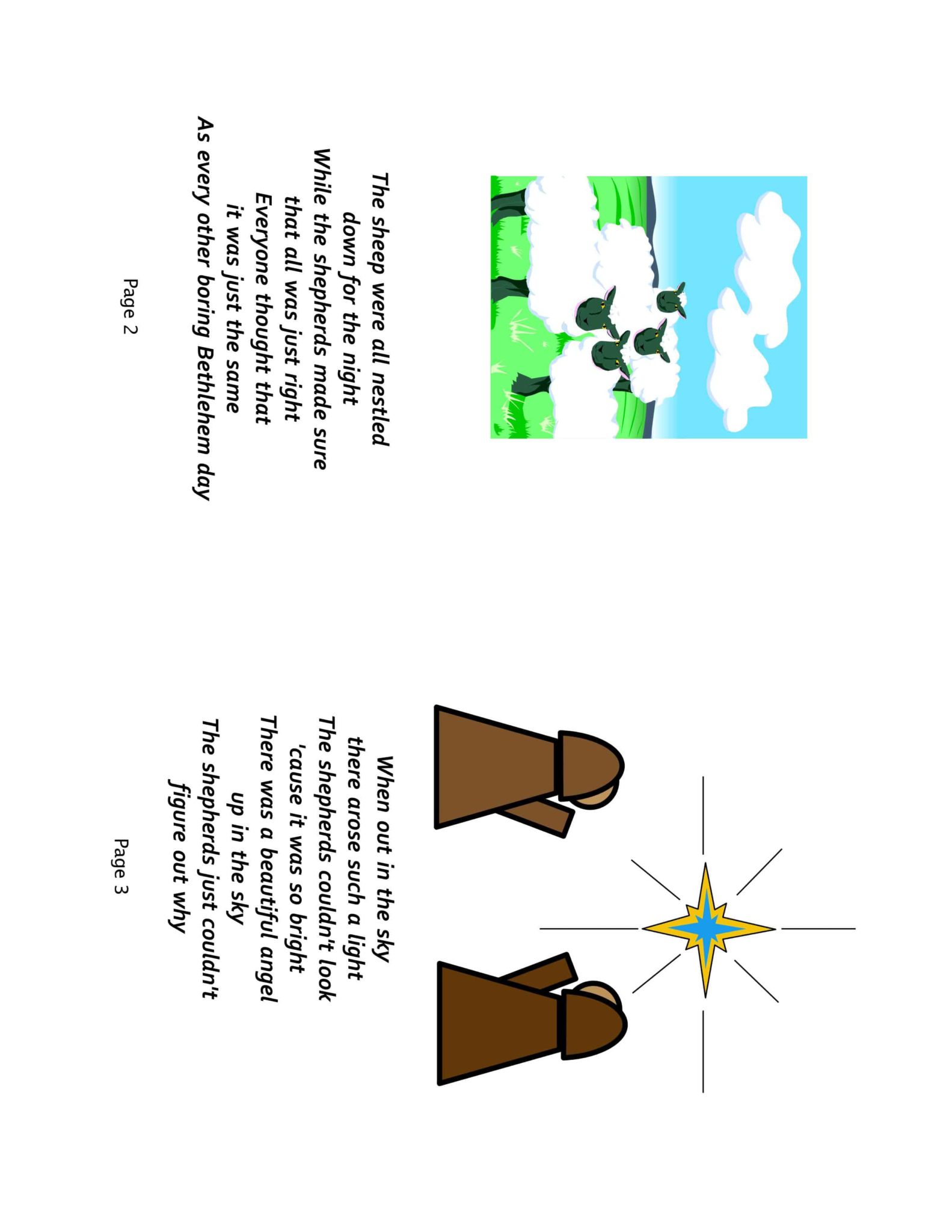 Story of Christmas (Printable PDF) Storybook about Jesus Birth ...