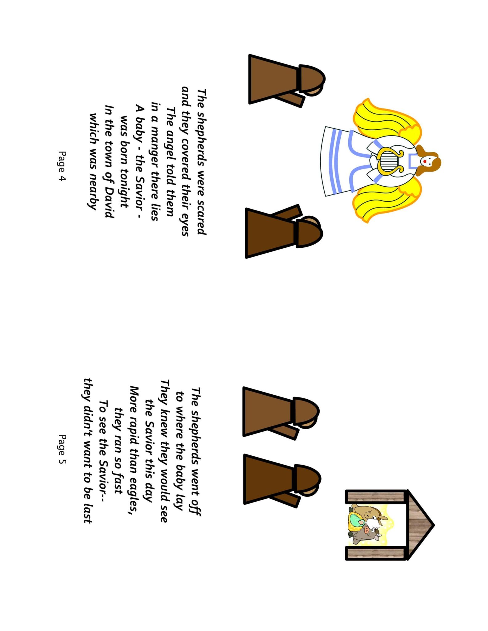 Story of Christmas (Printable PDF) Storybook about Jesus Birth ...