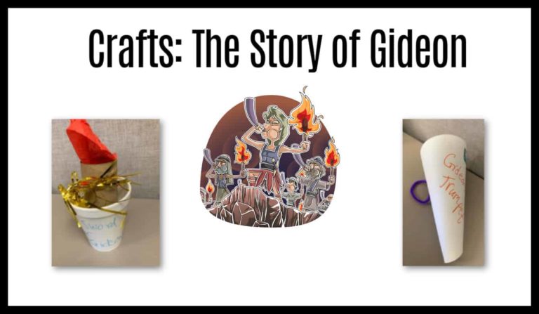 Gideon Craft Ideas for Sunday School - Ministry To Children