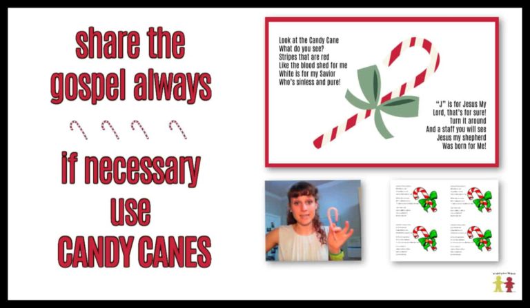 Candy Cane Poem about Jesus (Free Printable PDF Handout) Christmas ...