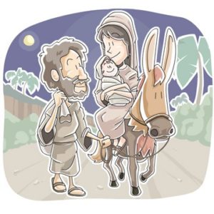 Mary and Joseph (The Birth of Jesus) Sunday School Lesson for Kids