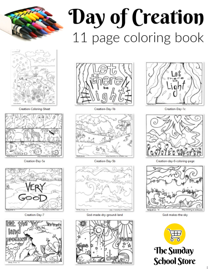 Bible Coloring Pages for Kids (Download Now) Free Christian PDF Printables