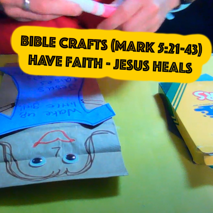 Have Faith! Jesus Heals! Bible Craft Ideas (Mark 5:21-43) - Ministry To ...