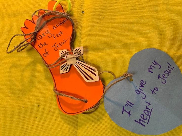 Crafts: Jesus is Anointed Bible Craft Activities for Sunday School ...