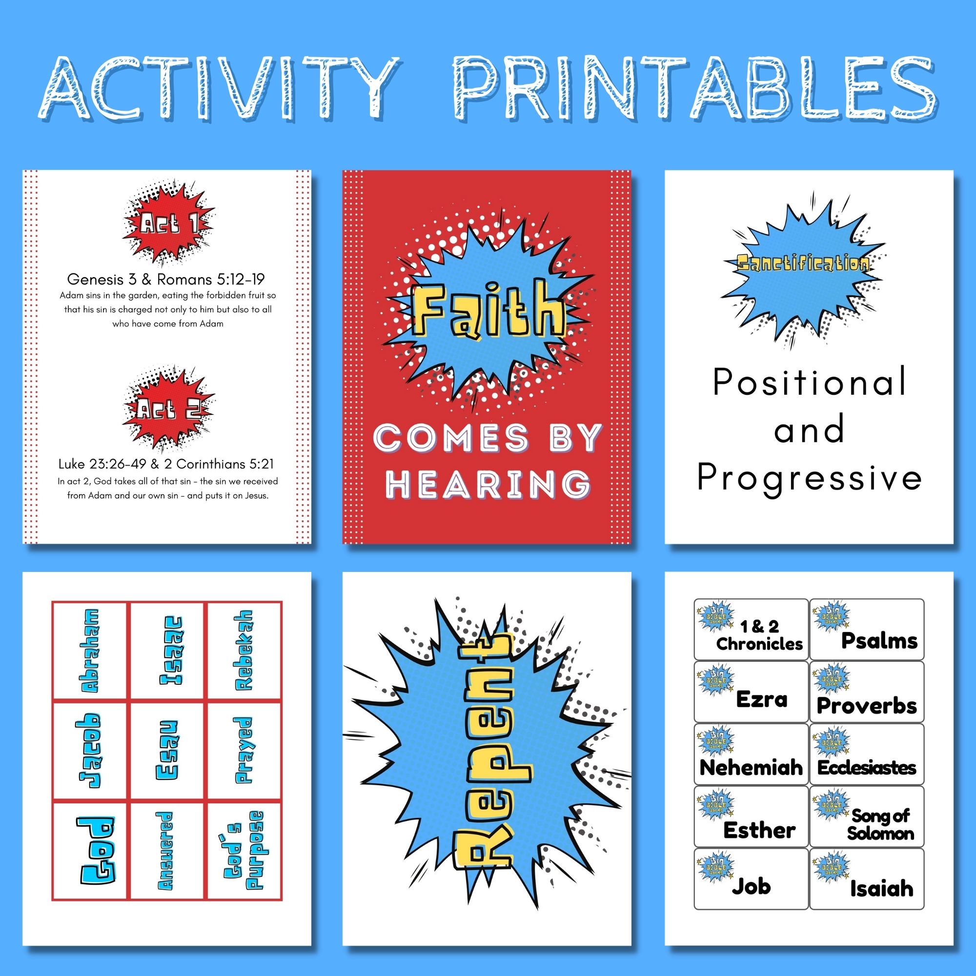 New: Big Bible Words 8-Lesson Children's Ministry Curriculum on ...