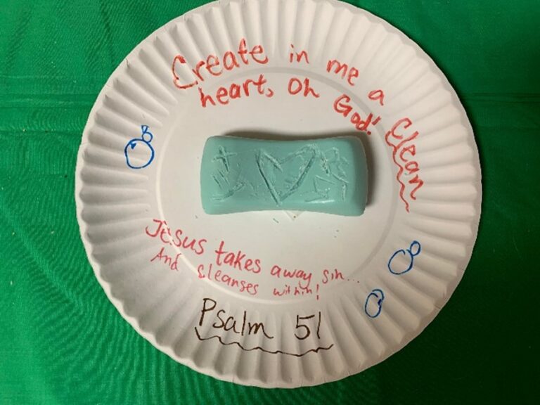 Psalm 51 Sunday School Craft Activities - Ministry To Children
