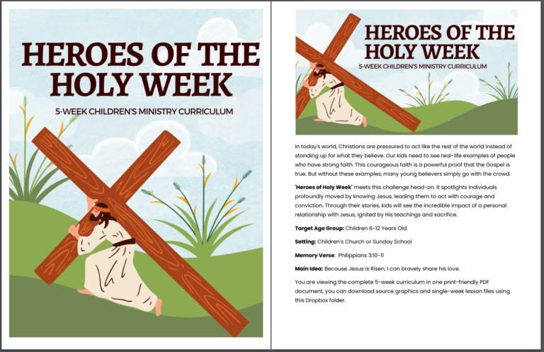 NEW: Children's Ministry Easter Curriculum - Ministry To Children