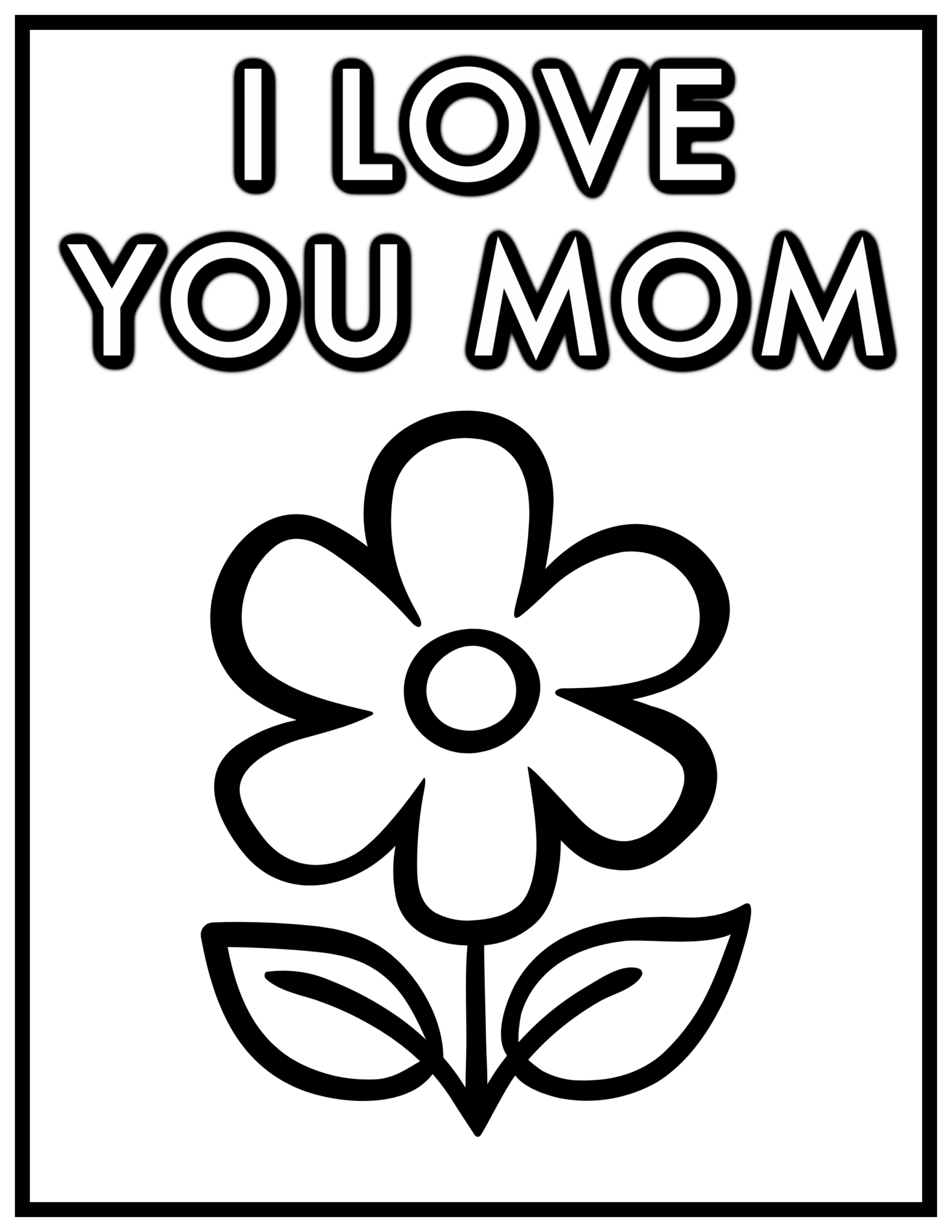 Mother's Day Coloring Pages | Free Printable PDF Coloring Book for ...