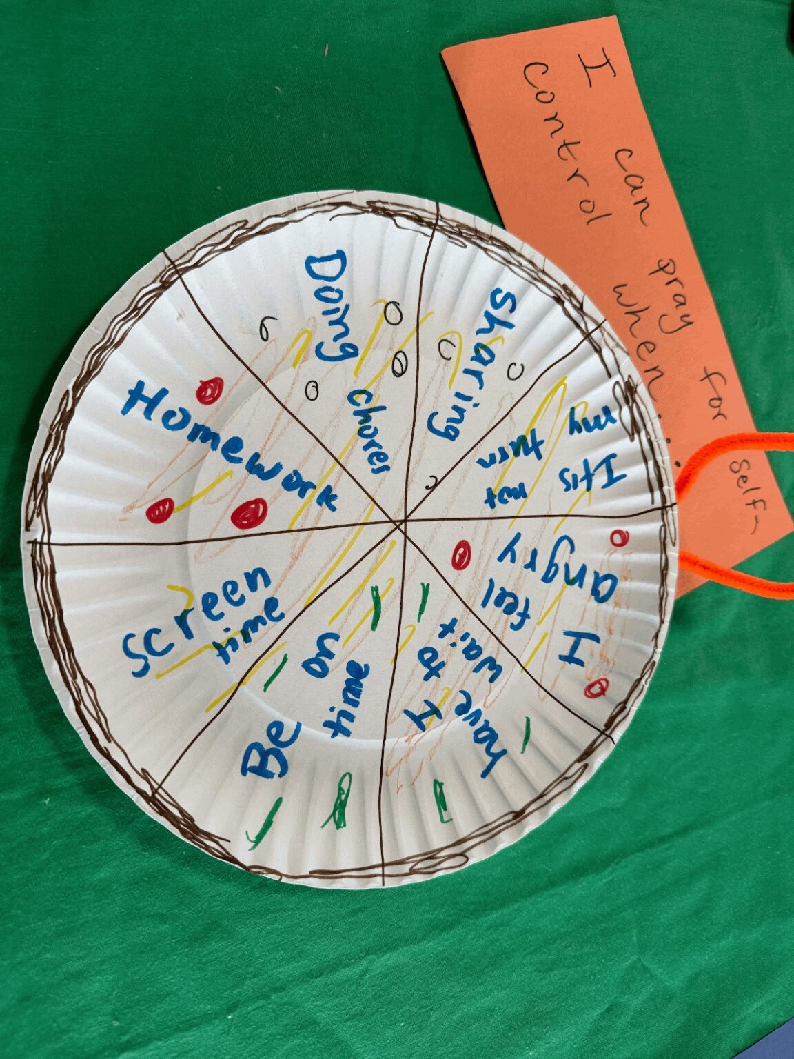 Self-Control – Craft Ideas Fruit of the Spirit is Self-Control ...