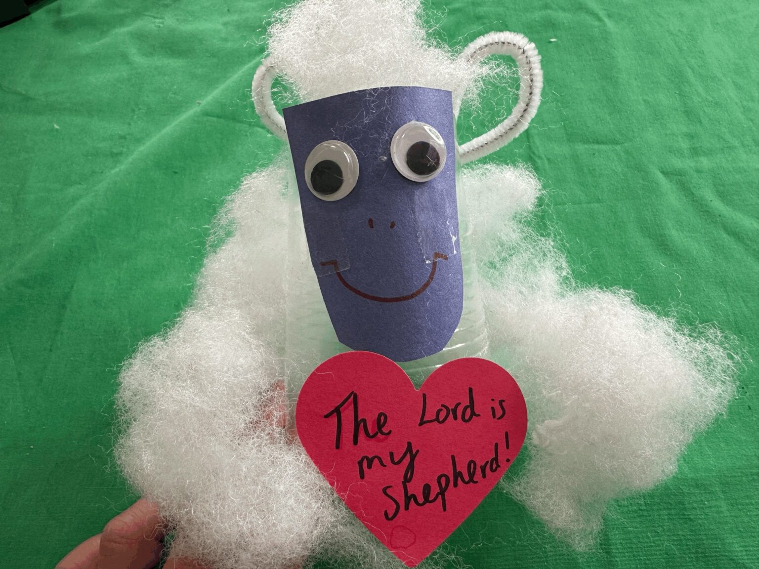 Bible Crafts for Kids - Shepherds and Sheep (John 10:1-18) - Ministry ...