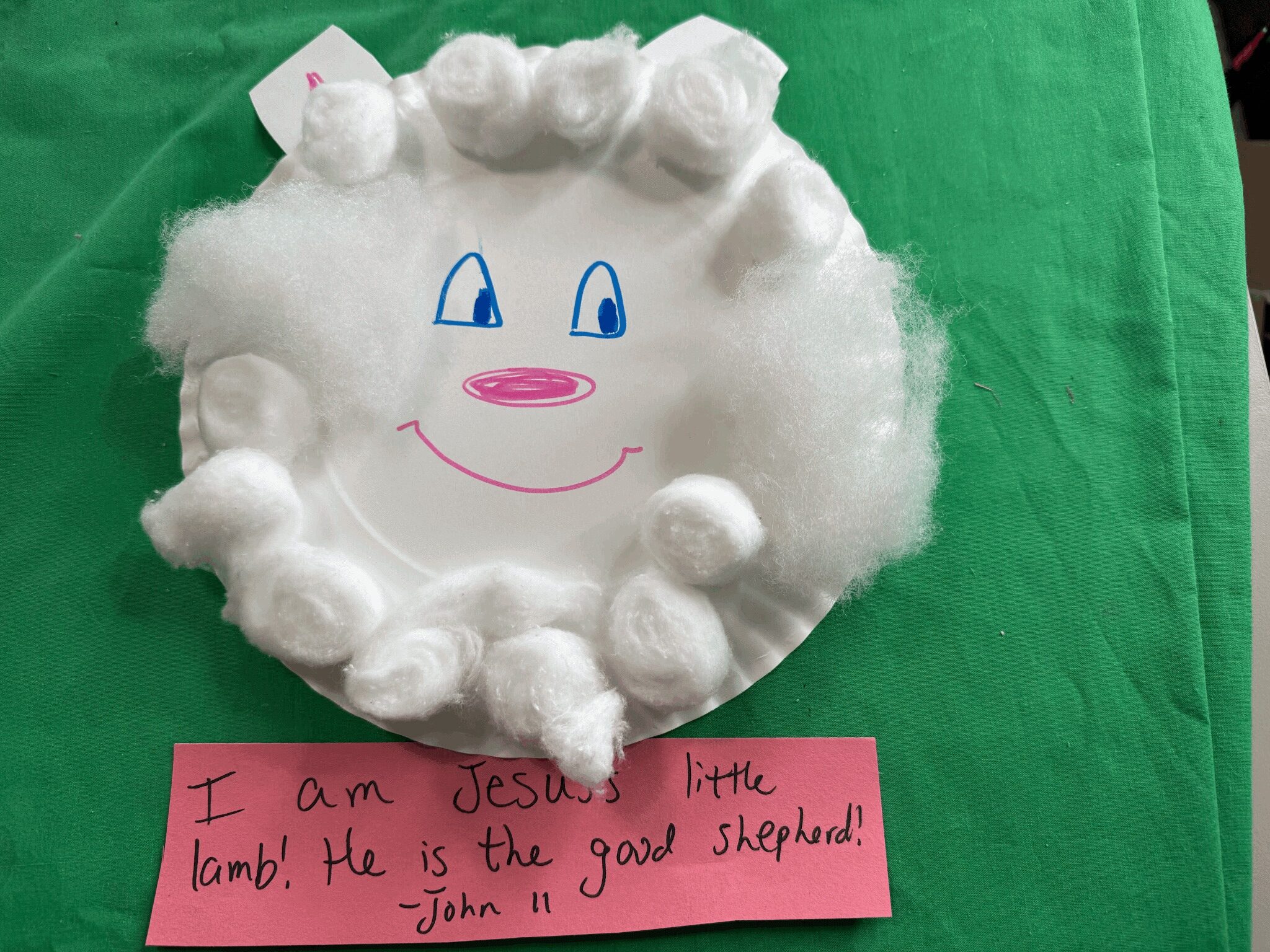 Bible Crafts for Kids - Shepherds and Sheep (John 10:1-18) - Ministry ...