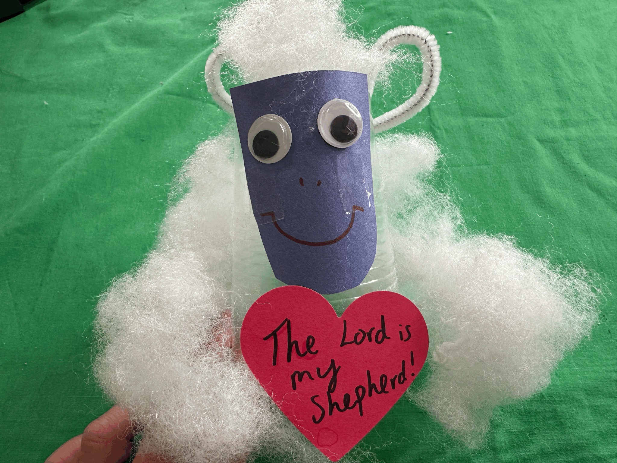 Bible Crafts for Kids - Shepherds and Sheep (John 10:1-18) - Ministry ...